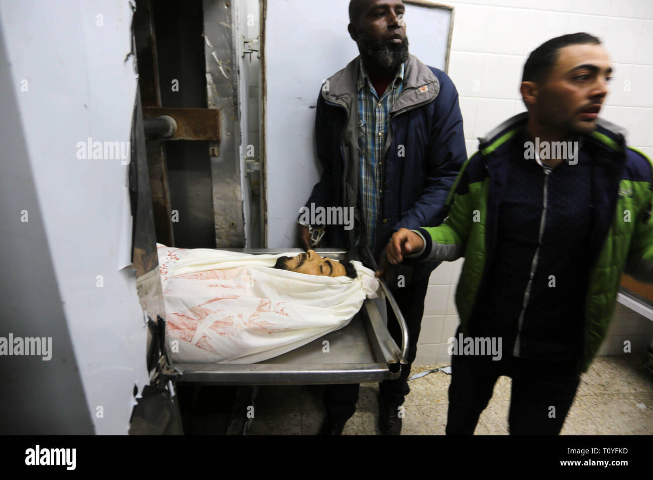 March 22, 2019 - Deir Al-Balah, Gaza Strip, Palestinian Territory ...