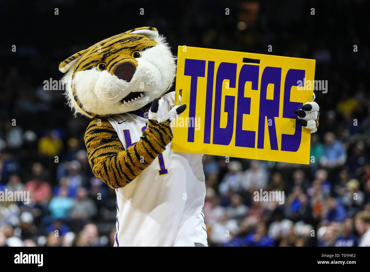 Tiger Basketball Mascot