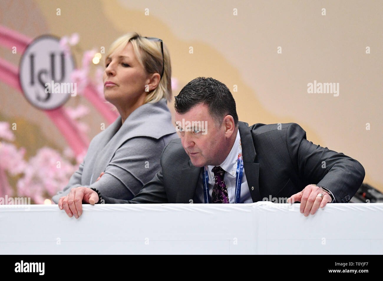 Saitama, Japan. Credit: MATSUO. 22nd Mar, 2019. (L-R) Tracy Wilson ...