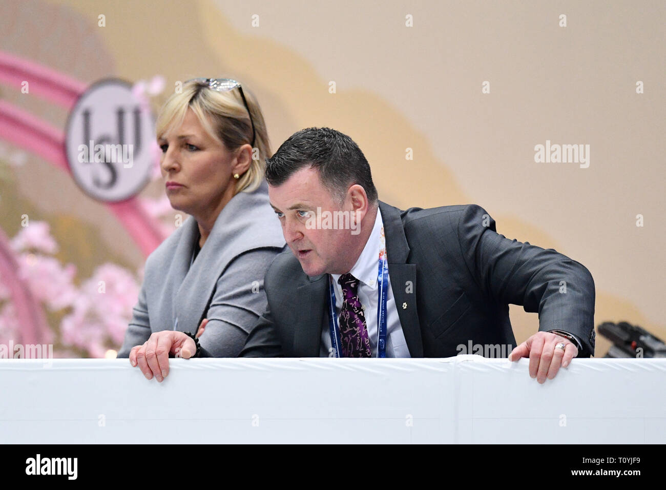 Saitama, Japan. Credit: MATSUO. 22nd Mar, 2019. (L-R) Tracy Wilson ...