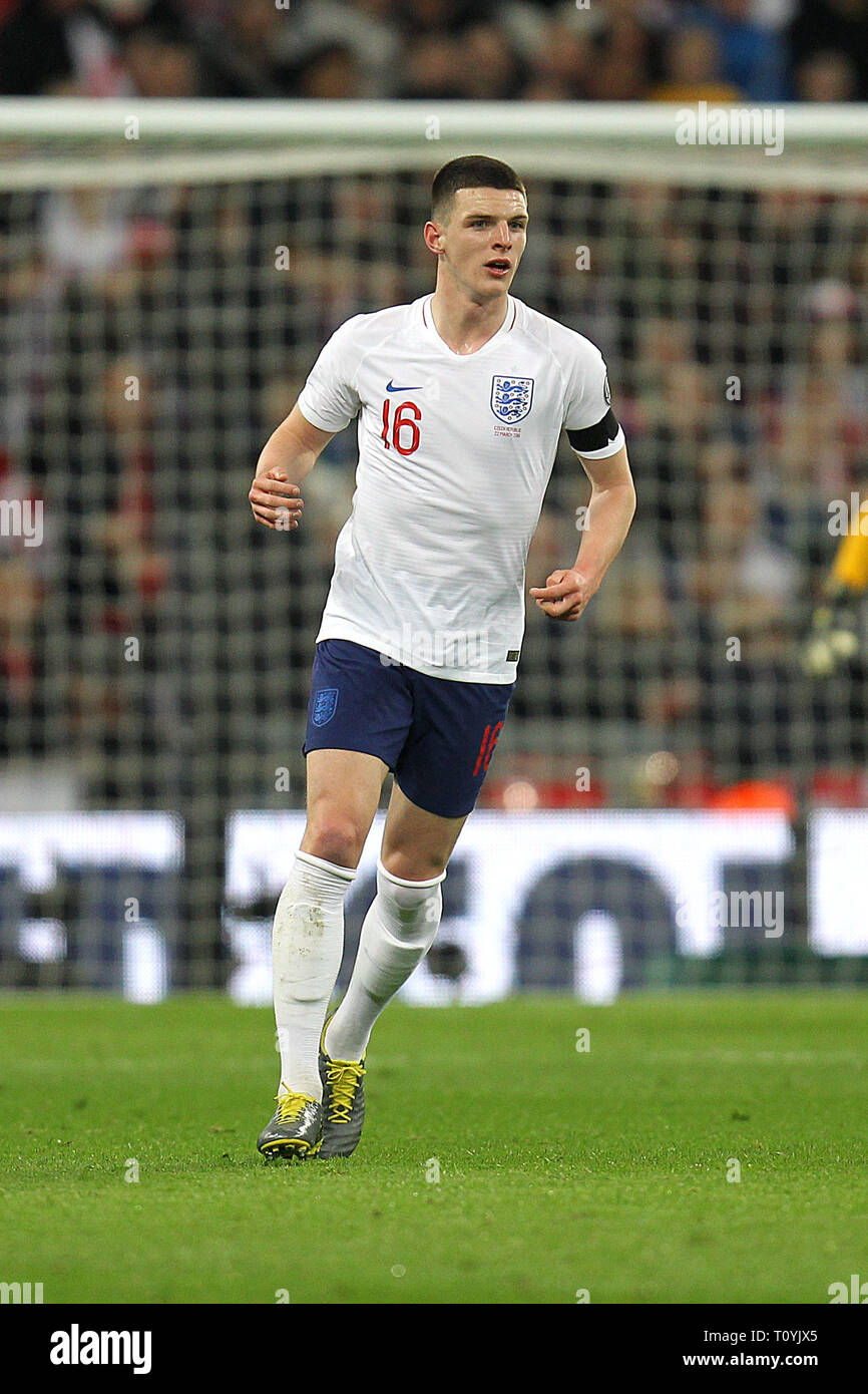 London, UK. 22nd Mar, 2019. Declan Rice of England during the UEFA Euro ...