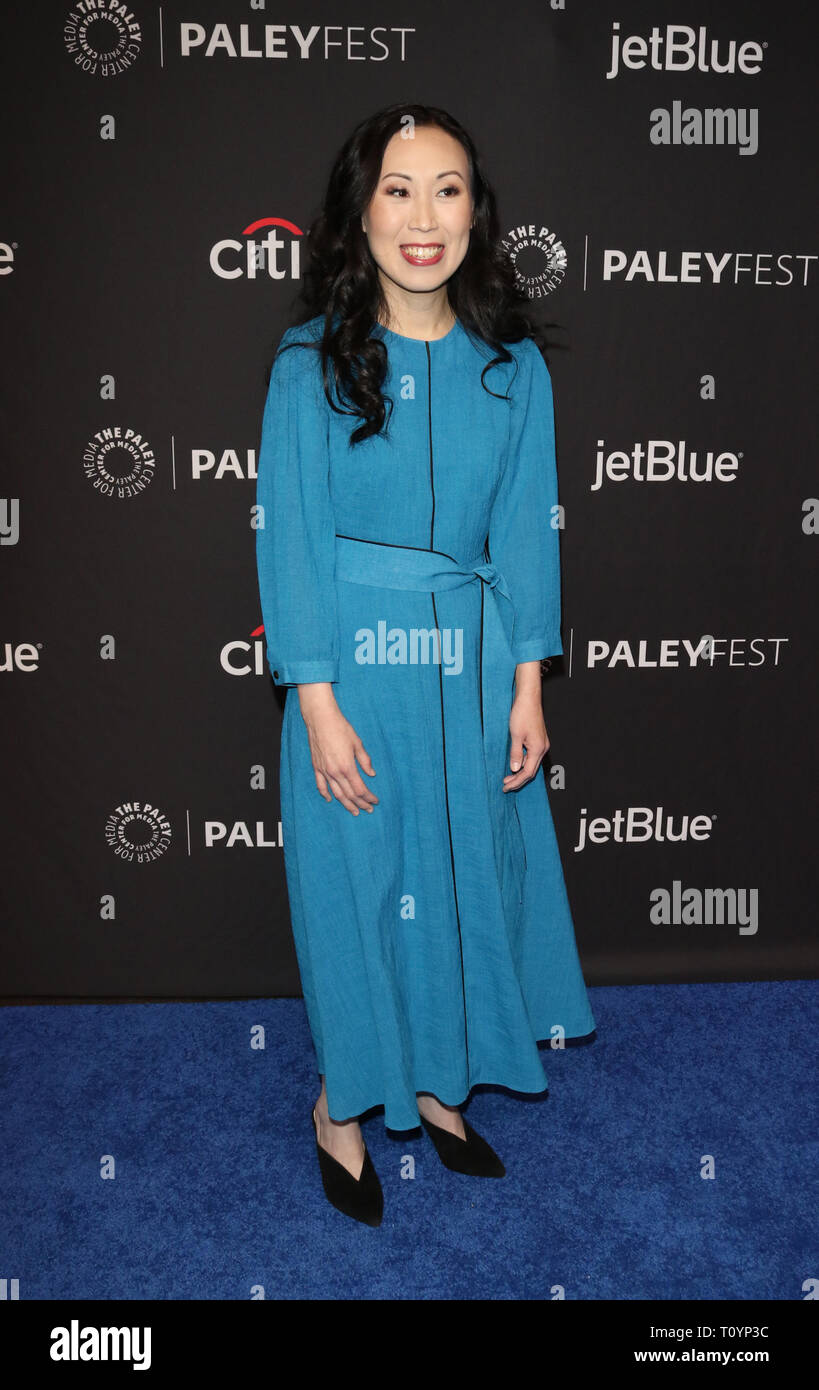 Hollywood, California, USA. 22nd Mar 2019. Angela Kang, arrives for ...