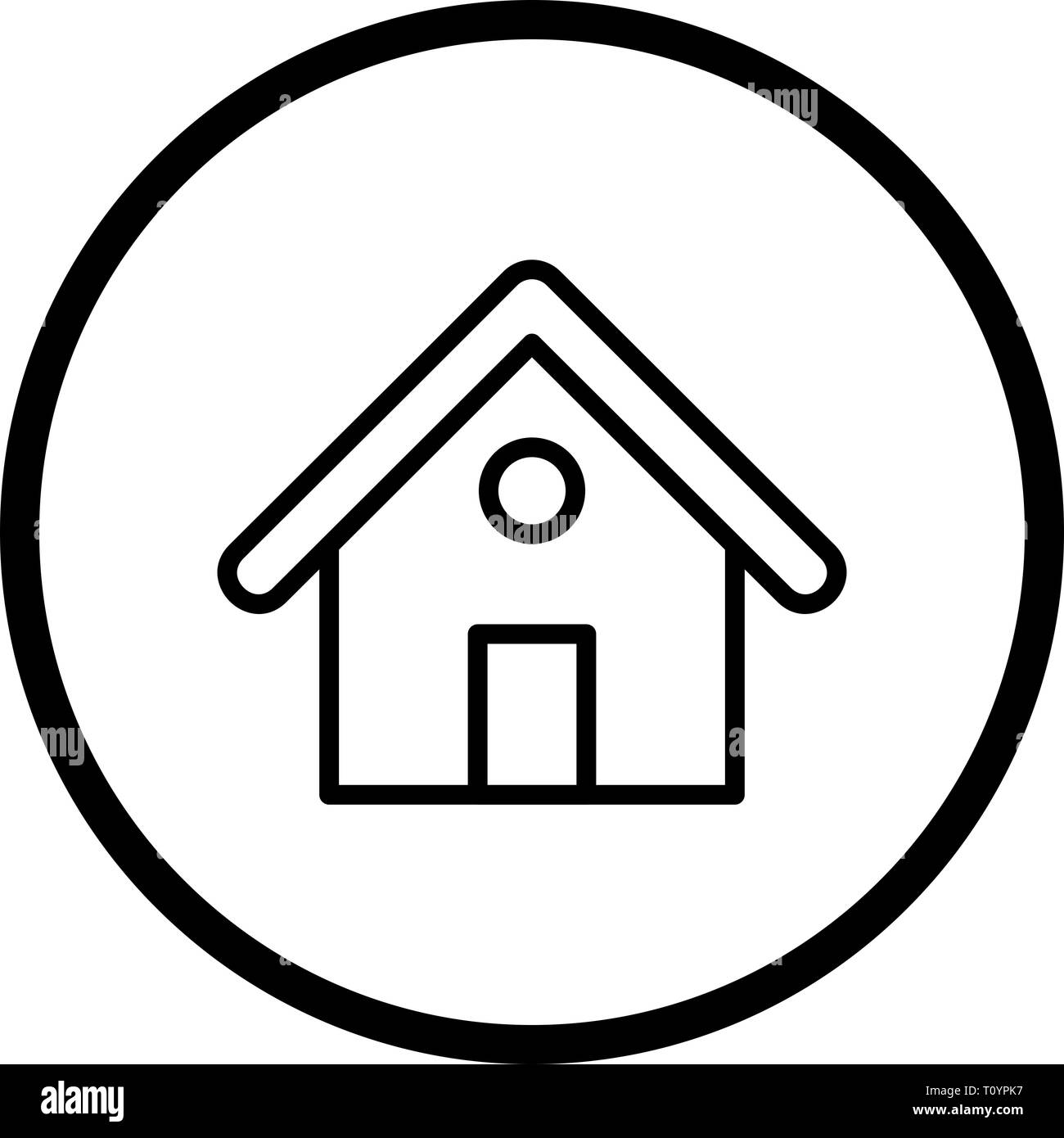 Illustration Home Icon Stock Photo - Alamy