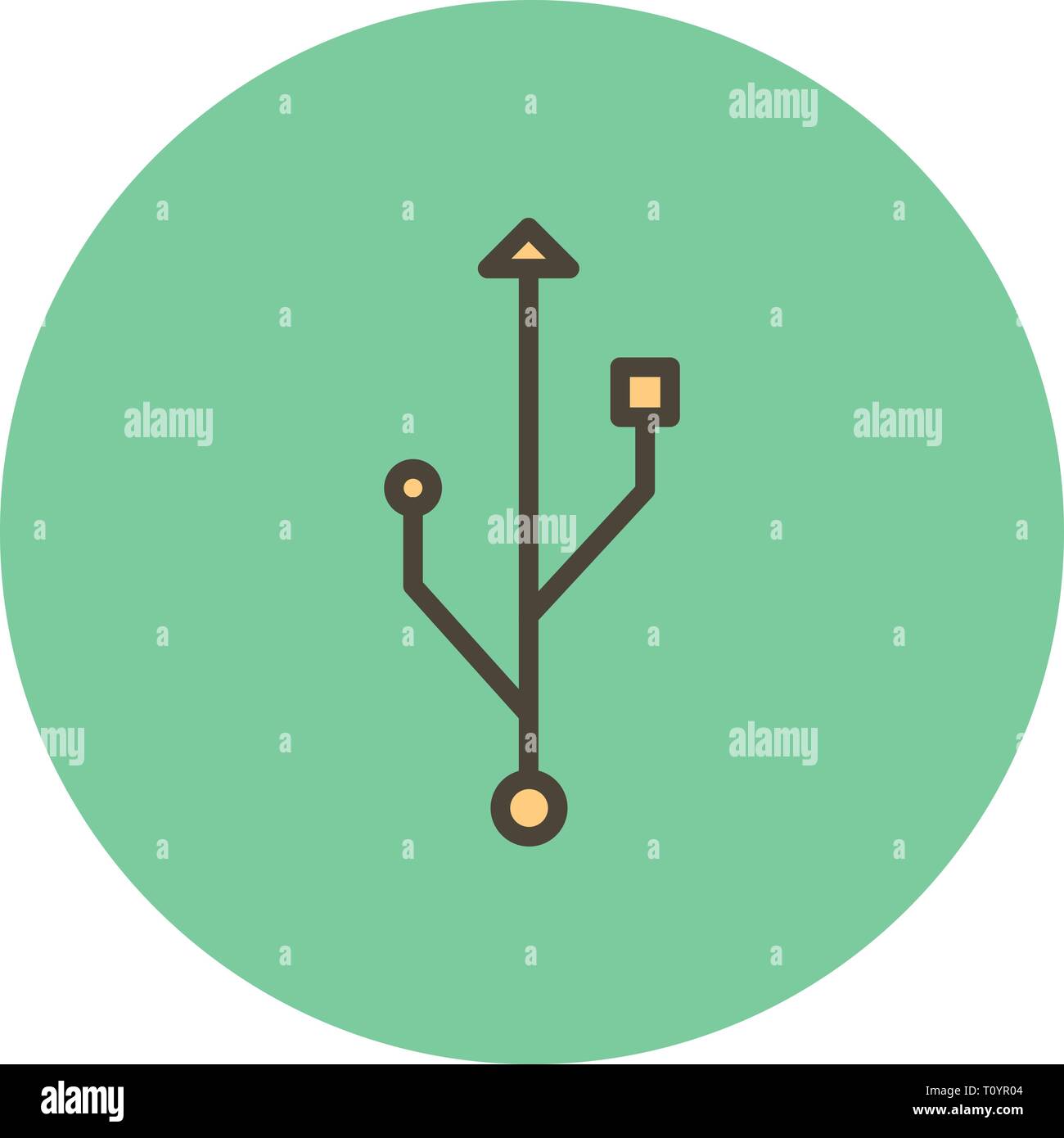 Illustration Connection Icon Stock Photo - Alamy