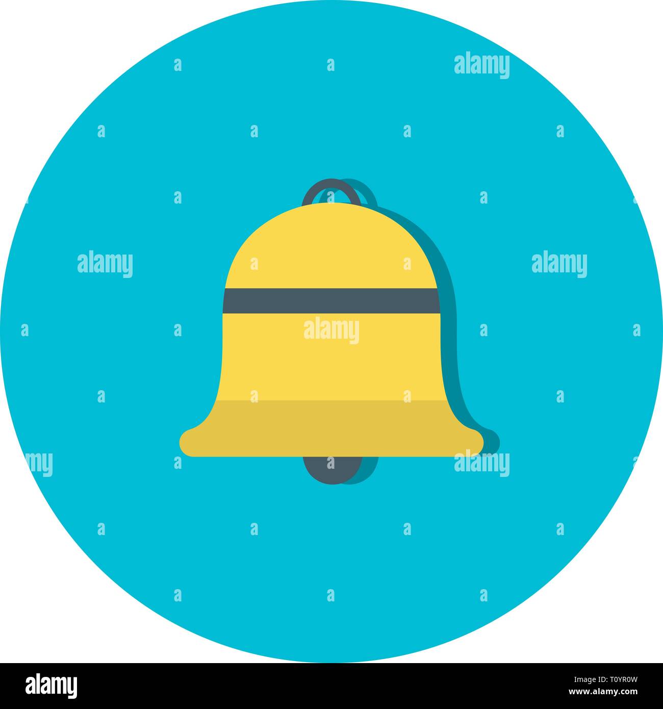 Illustration Notification Icon Stock Photo - Alamy