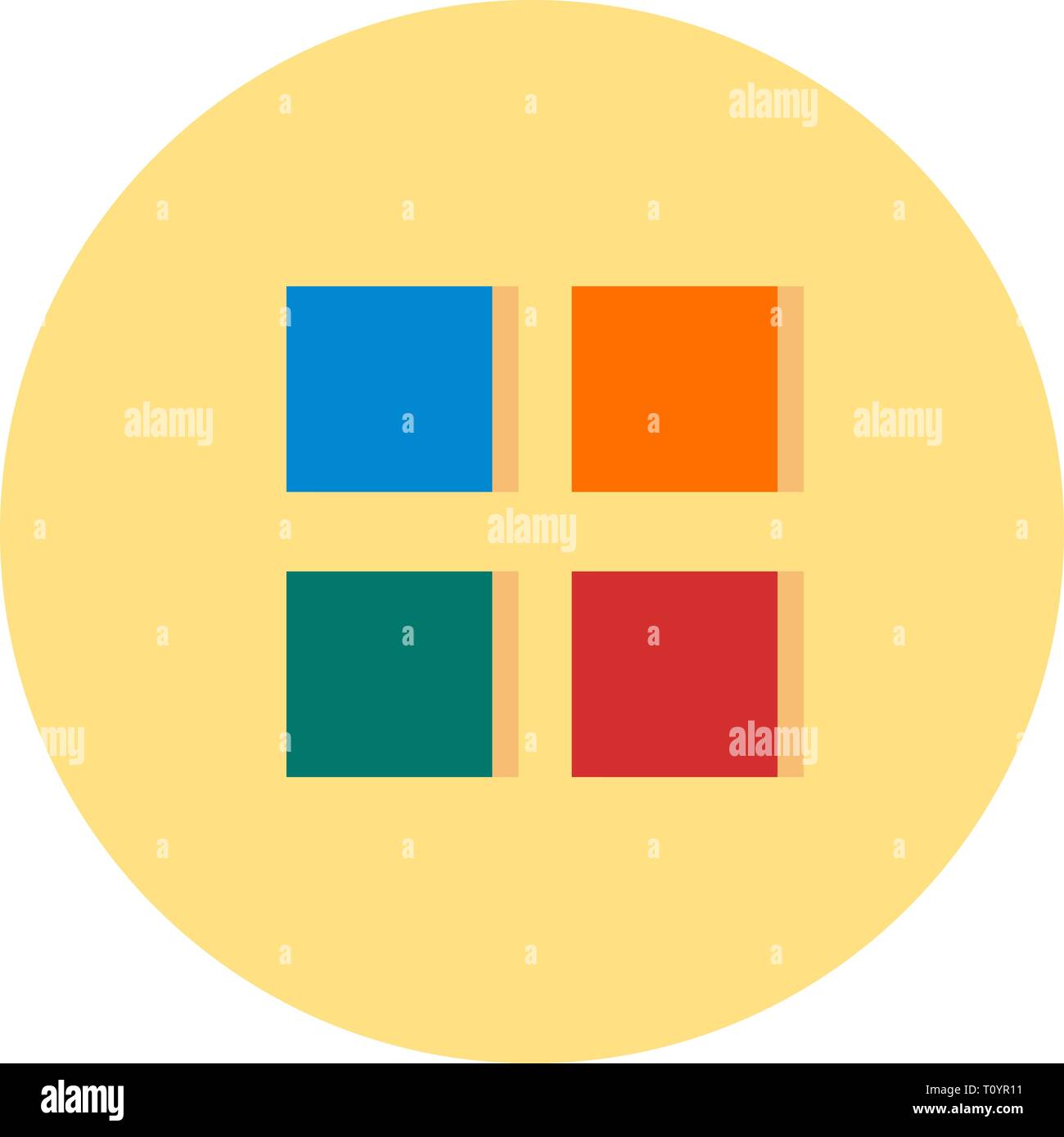 Illustration Apps Icon Stock Photo - Alamy