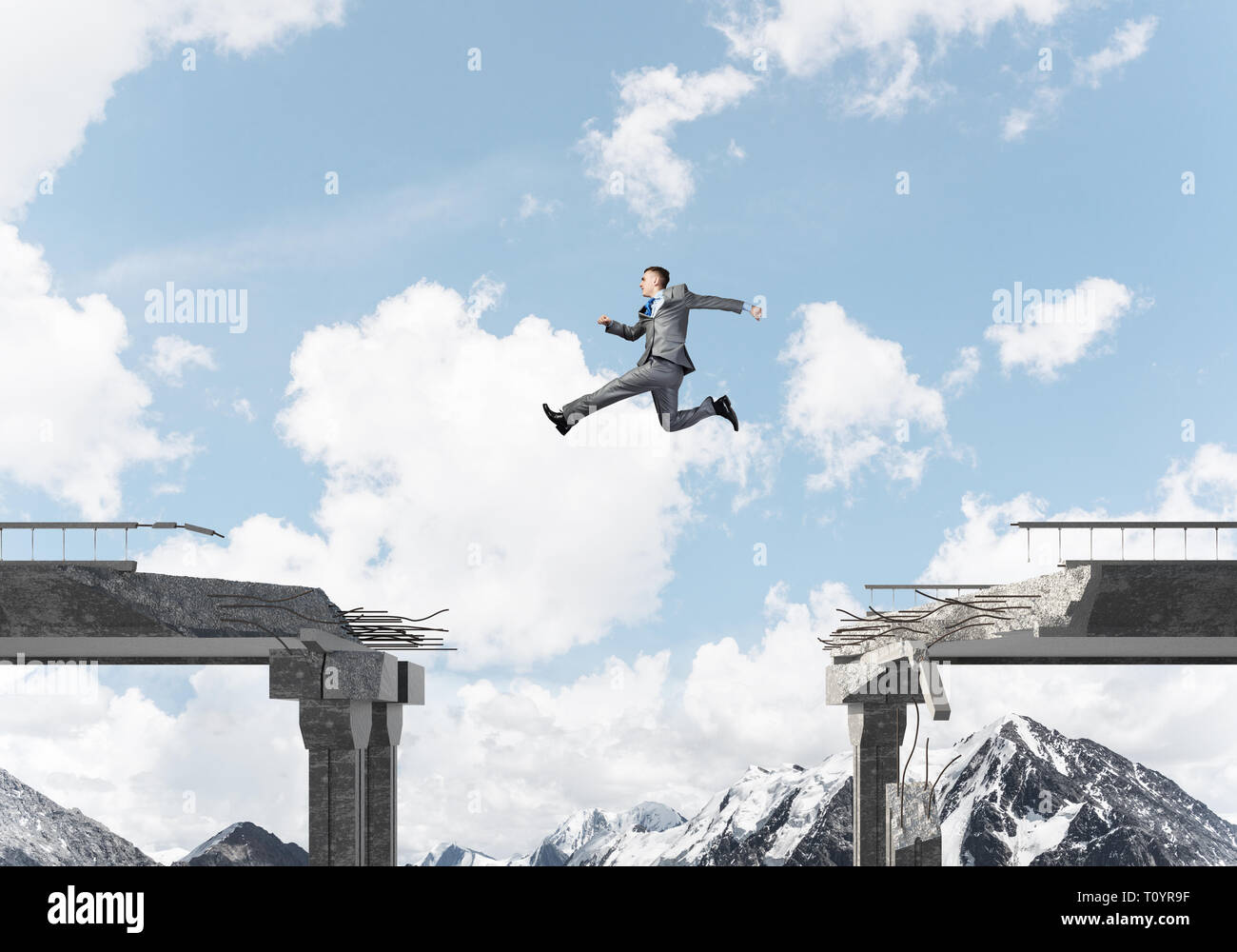 Problems and difficulties overcoming concept Stock Photo - Alamy