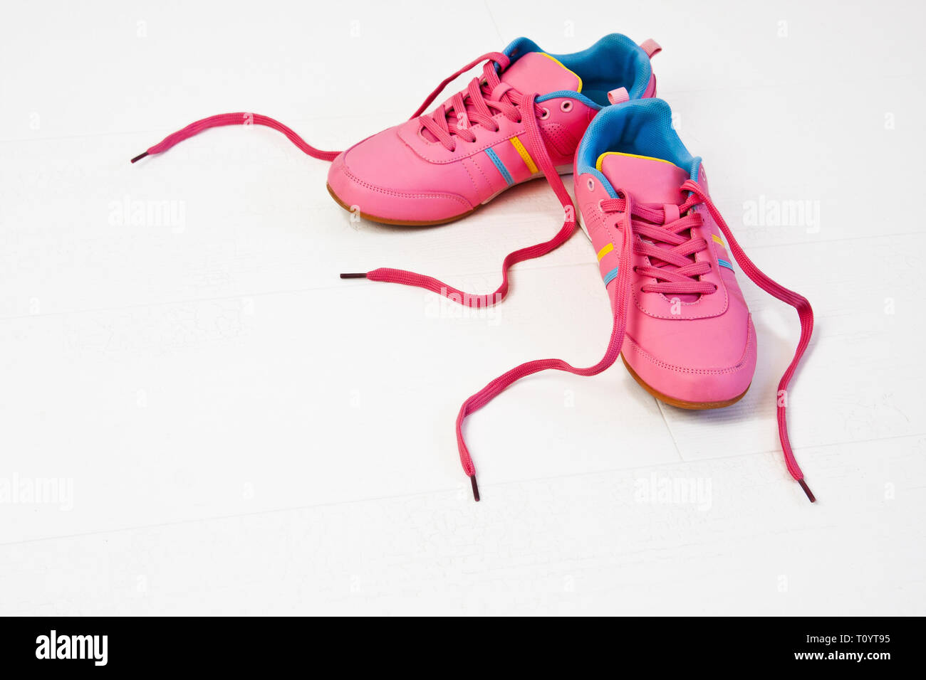 Untied Shoe Laces High Resolution Stock Photography and Images - Alamy