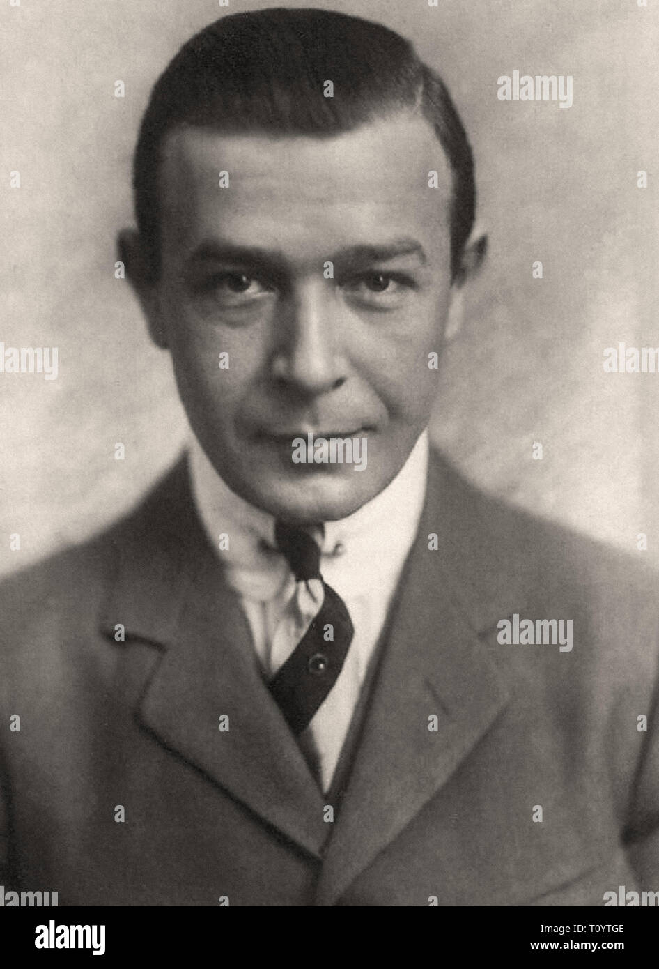Photographic portrait of Georg Alexander - Silent movie era Stock Photo ...
