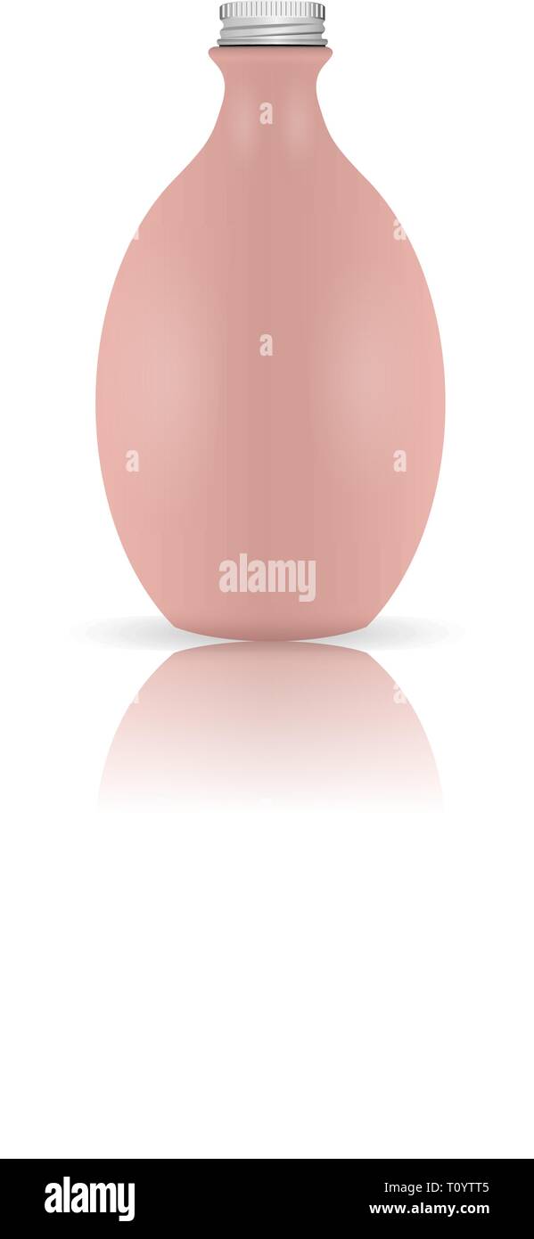 Oil jar with cap vector illustration isolated on white background ...