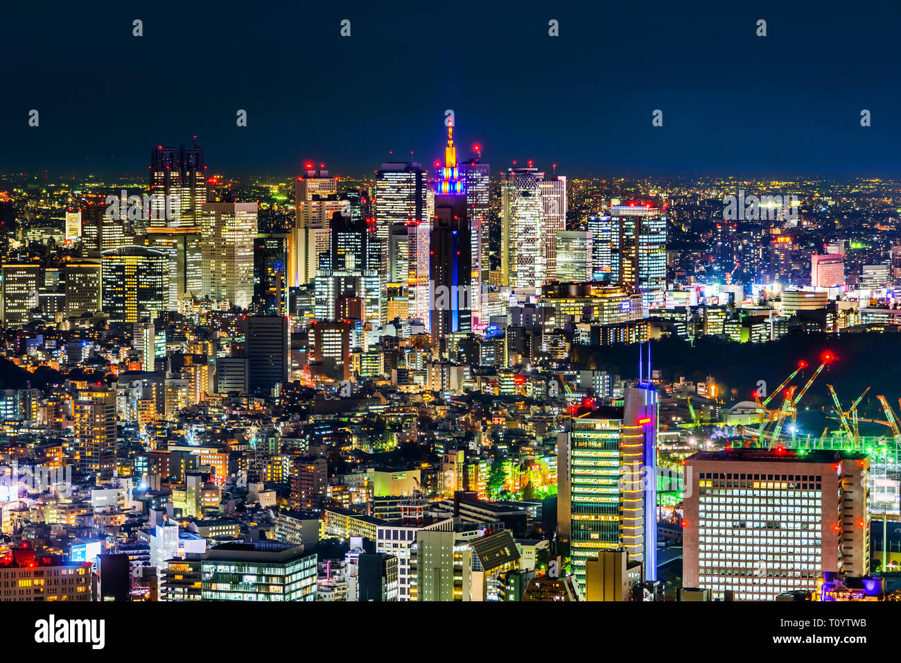 Shinjuku are skyline hi-res stock photography and images - Alamy