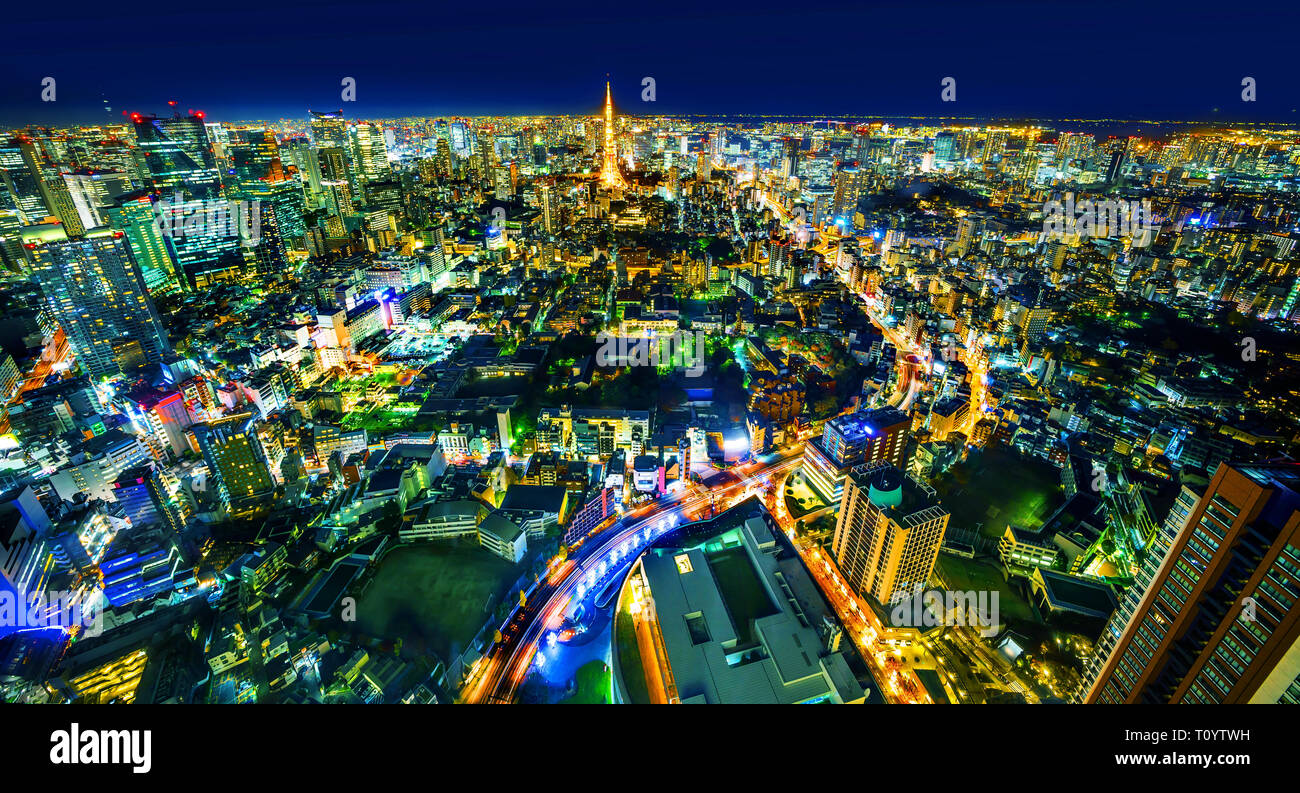 Tokyo Metropolitan Expressway Junction High Resolution Stock ...