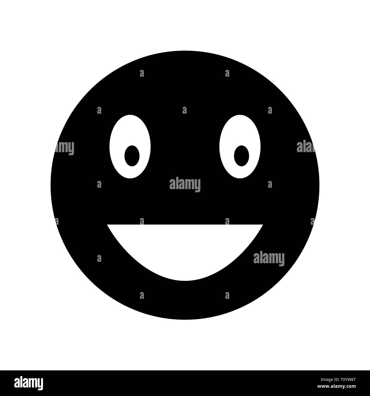 Laughing emoji Black and White Stock Photos & Images - Alamy