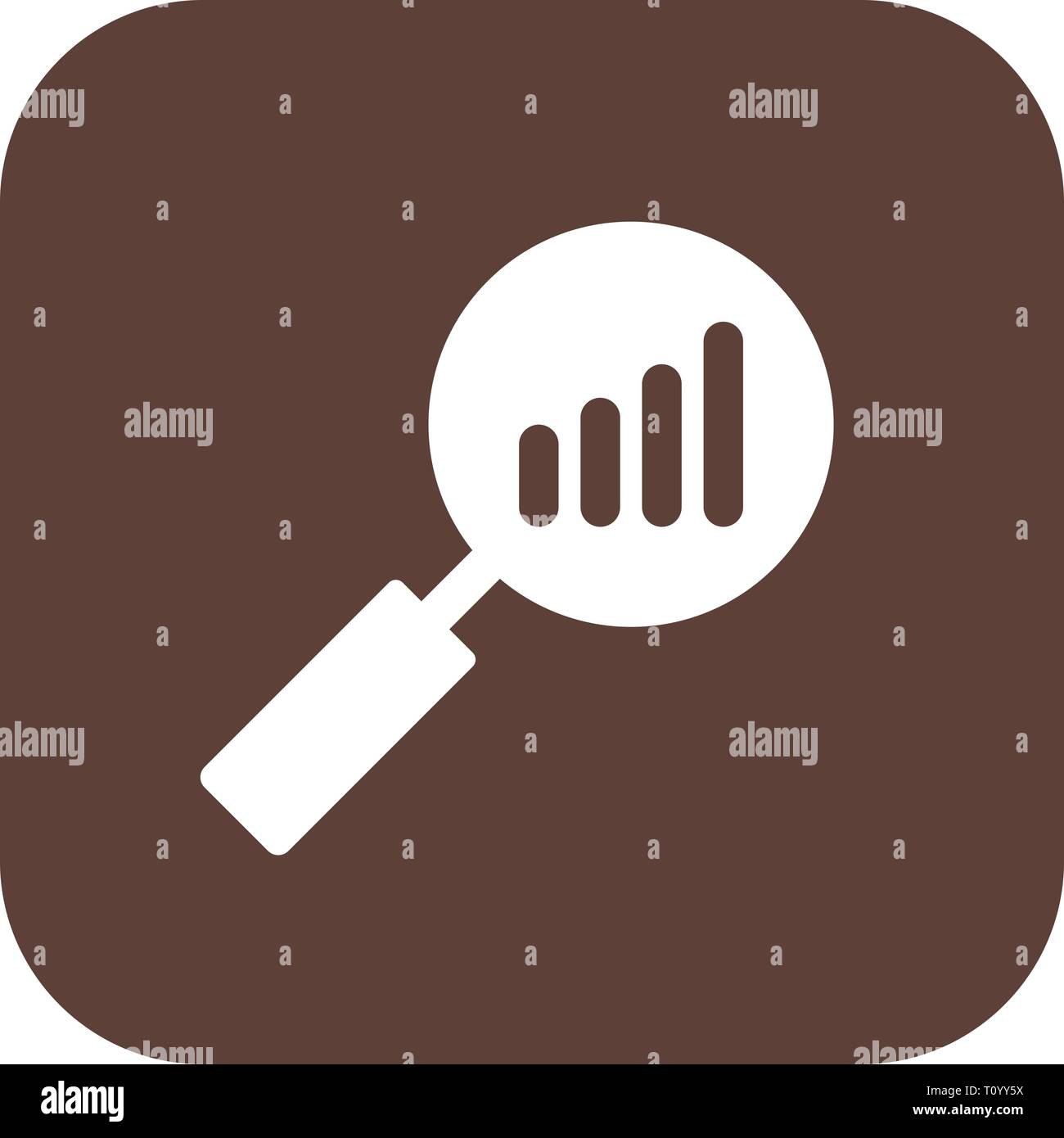 Vector Analysis Icon Stock Photo - Alamy
