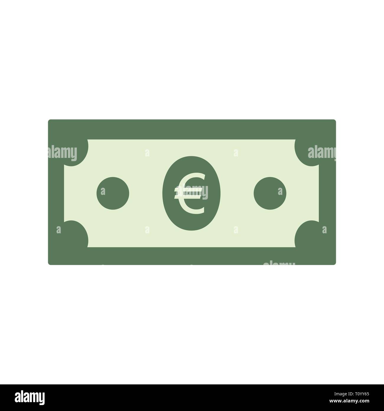 1 euro note Cut Out Stock Images & Pictures - Alamy