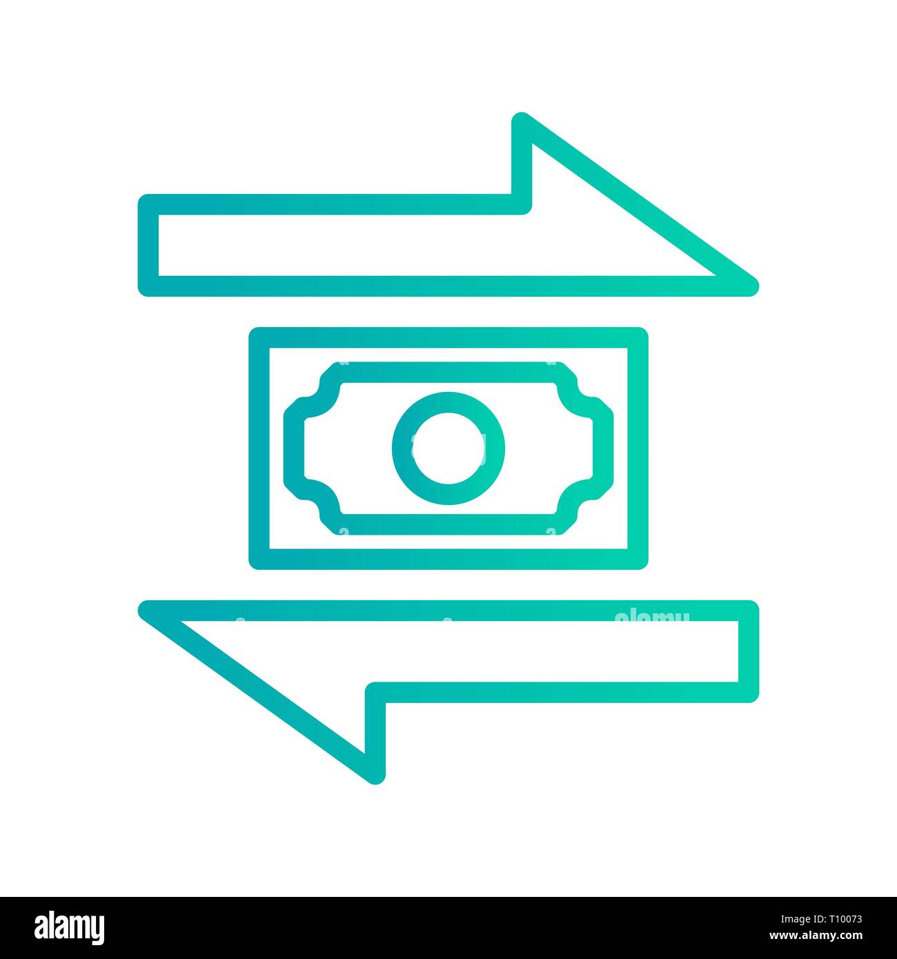 Illustration Transaction Icon Stock Photo - Alamy