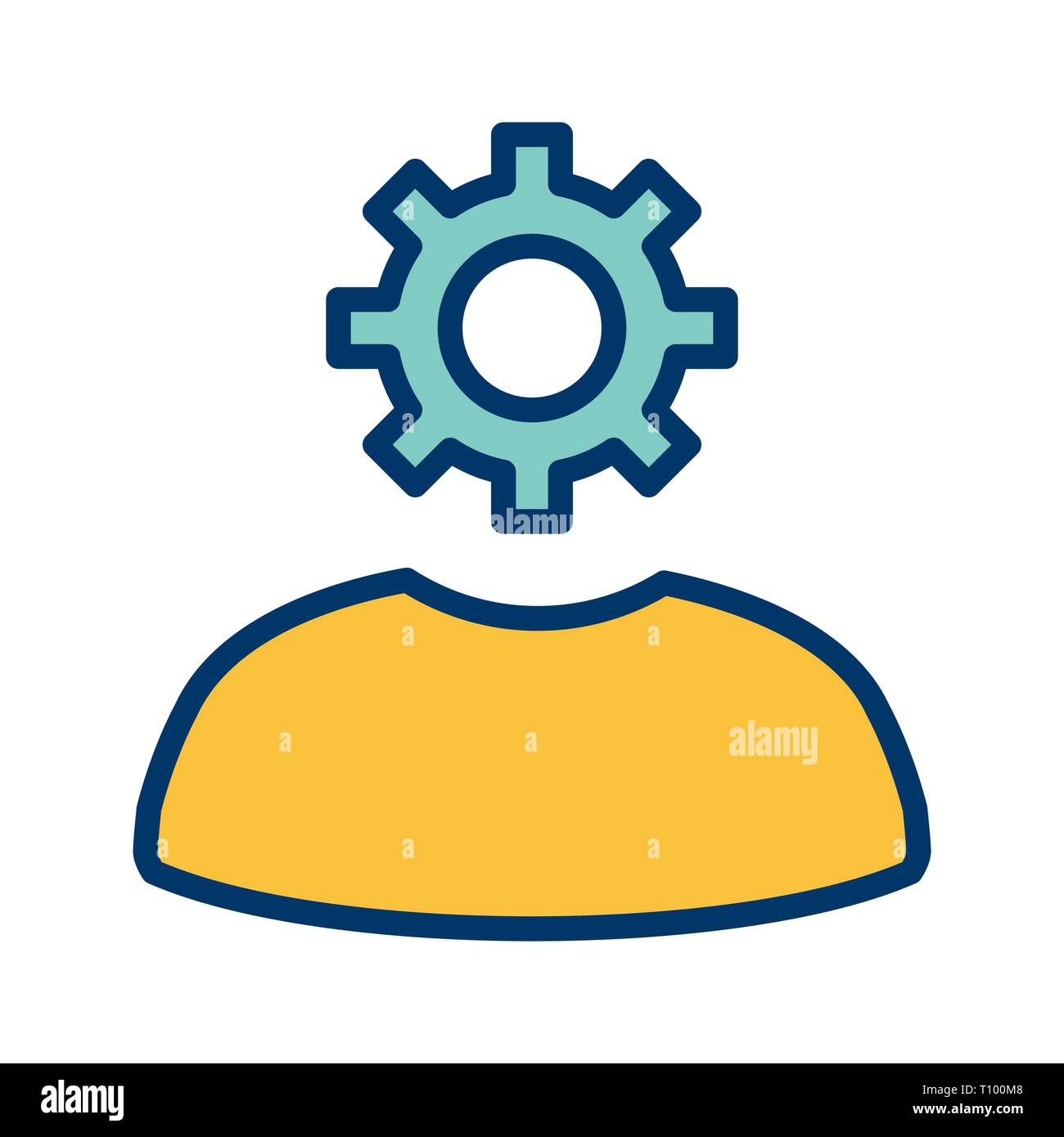 Illustration Administration Icon Stock Photo - Alamy