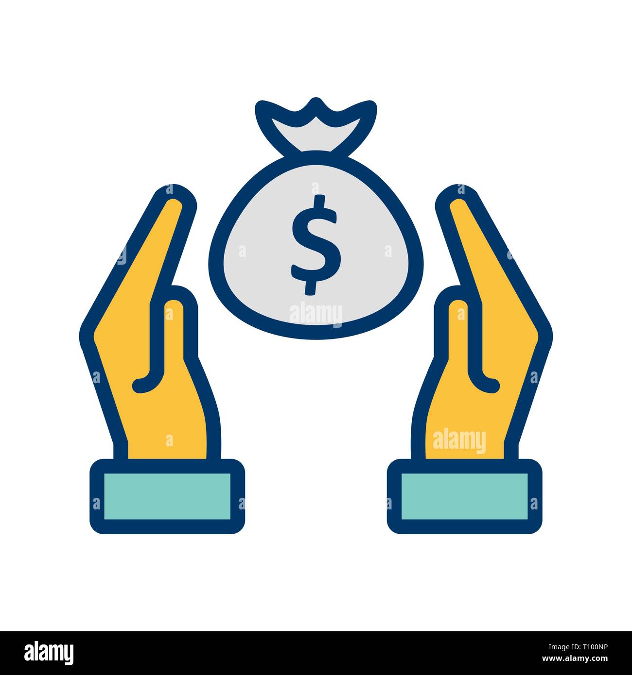 Savings icon hi-res stock photography and images - Alamy