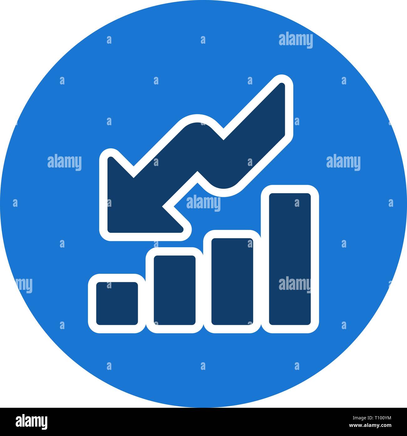 Illustration Crisis Icon Stock Photo - Alamy