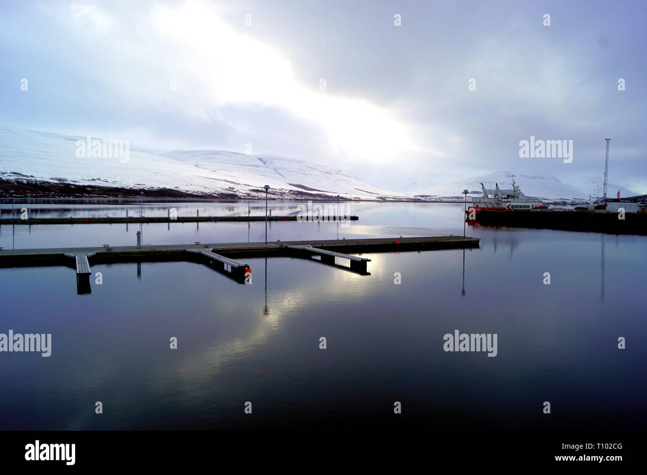 Akureyri harbour whale hi-res stock photography and images - Alamy