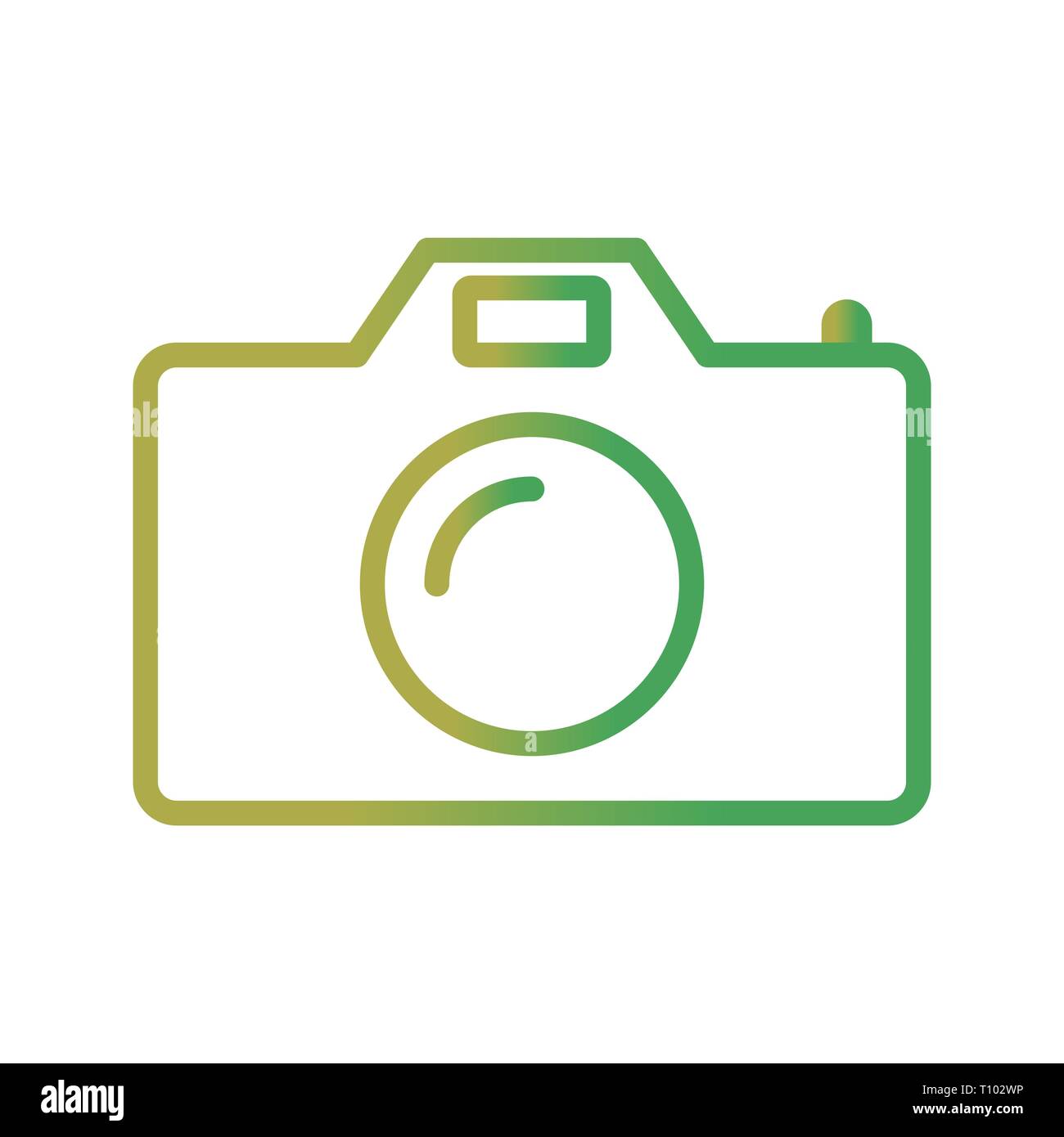 Illustration Camera Icon Stock Photo - Alamy