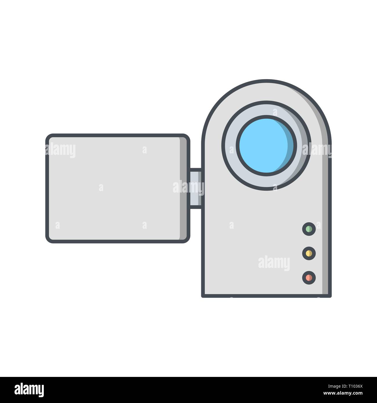 Handycam symbol hi-res stock photography and images - Alamy