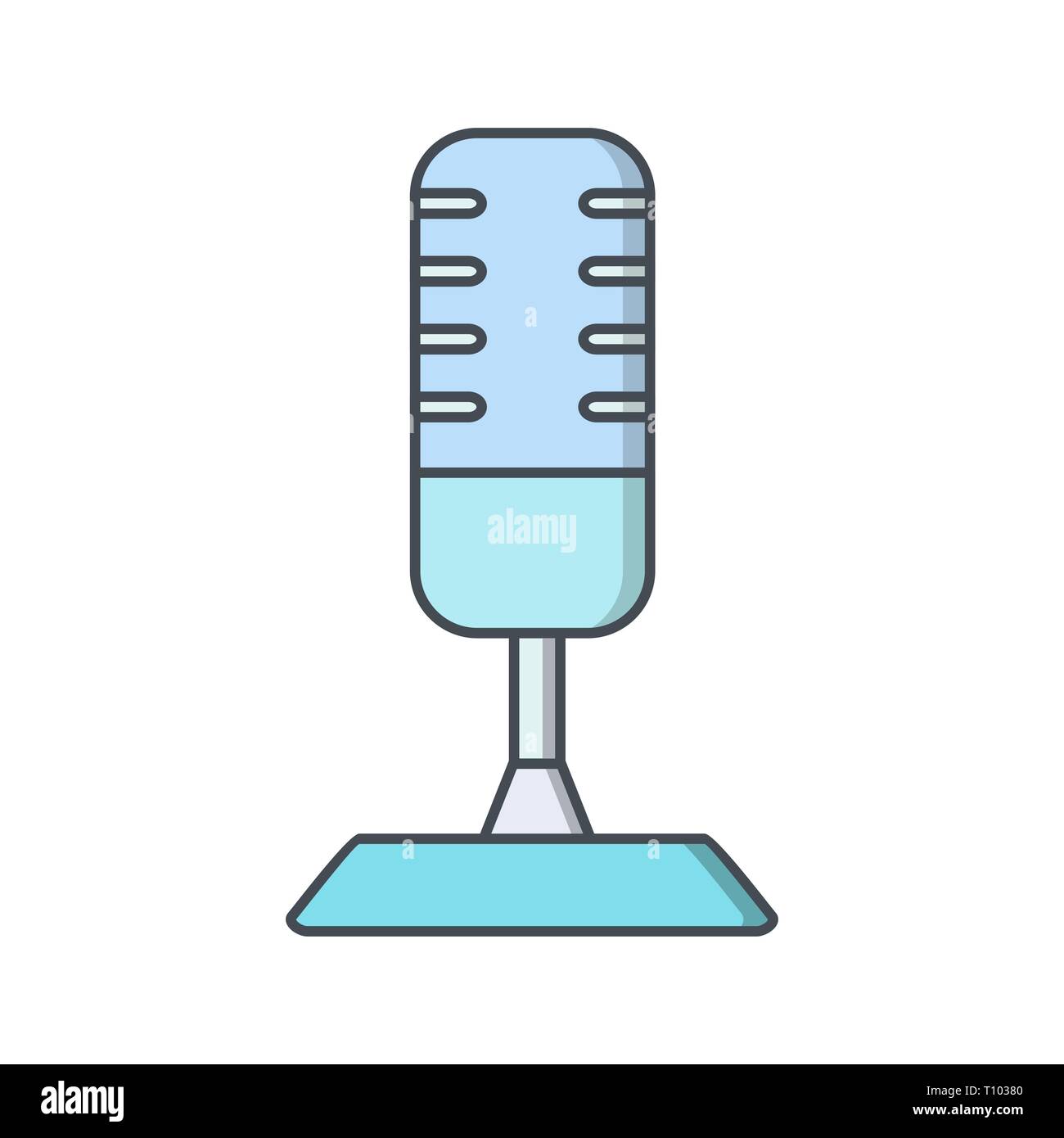 30 microphone Cut Out Stock Images & Pictures - Alamy