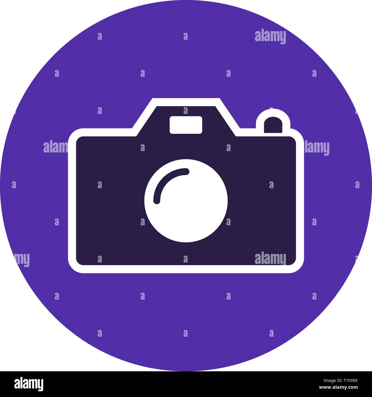 Illustration Camera Icon Stock Photo - Alamy