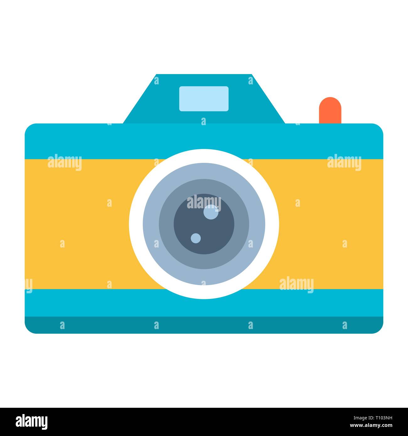 Illustration Camera Icon Stock Photo - Alamy