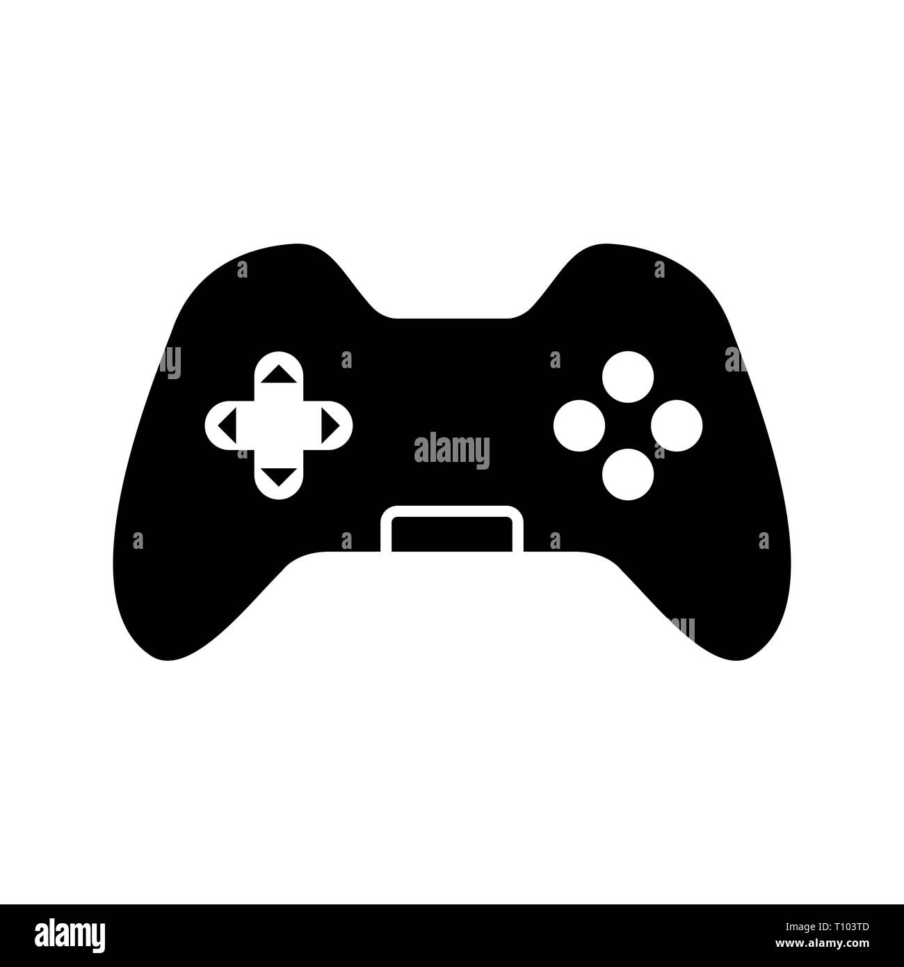 Illustration Control Pad Icon Stock Photo - Alamy