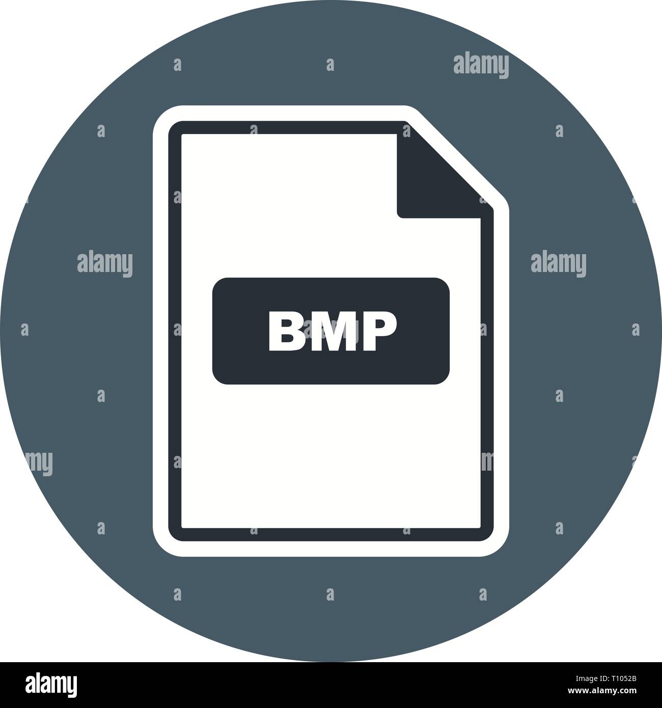 Illustration BMP Icon Stock Photo - Alamy