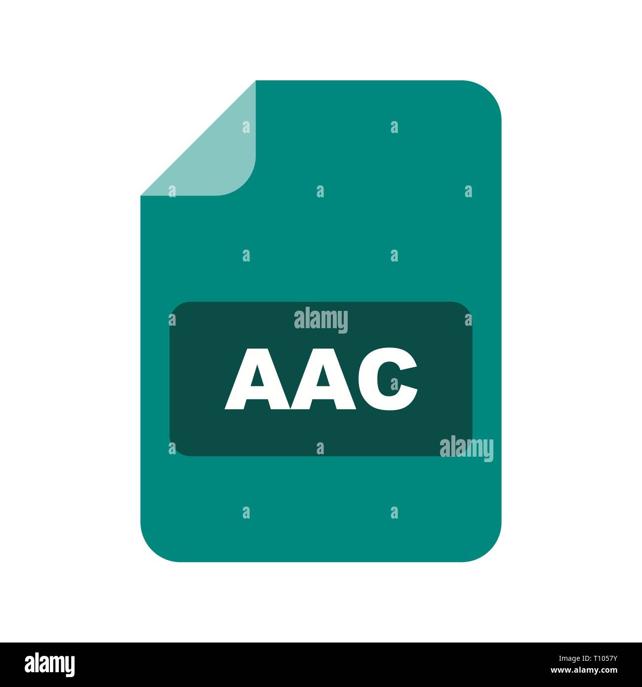 Illustration AAC Icon Stock Photo - Alamy