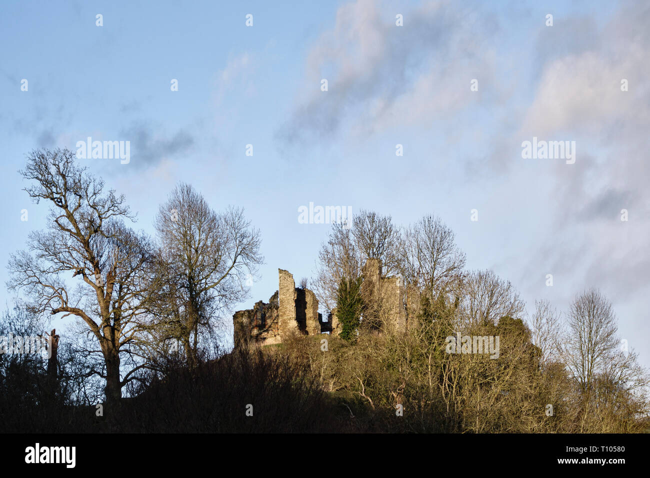 Presteigne medieval ruin ruins hi-res stock photography and images - Alamy