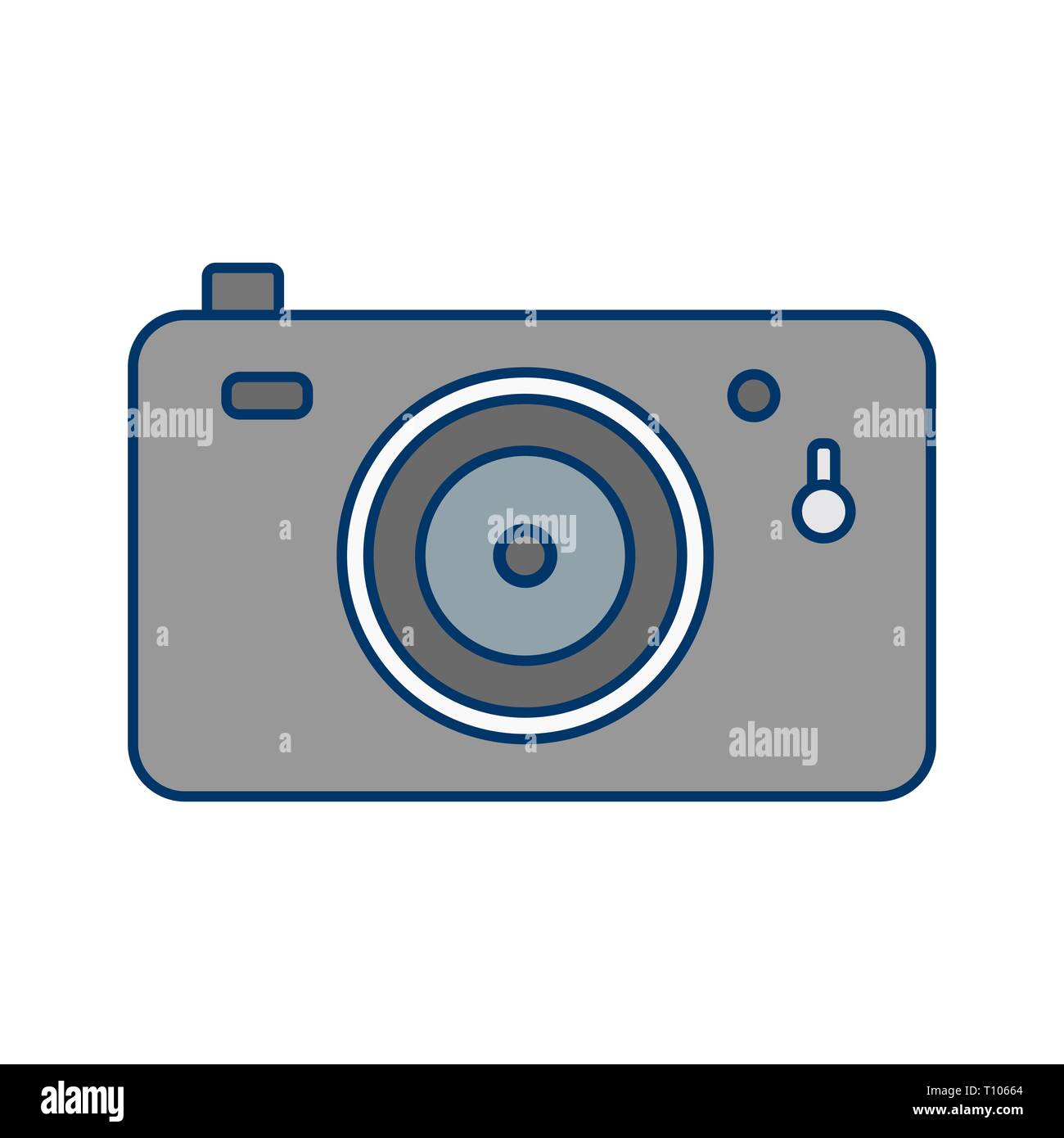 Illustration Camera Icon Stock Photo - Alamy