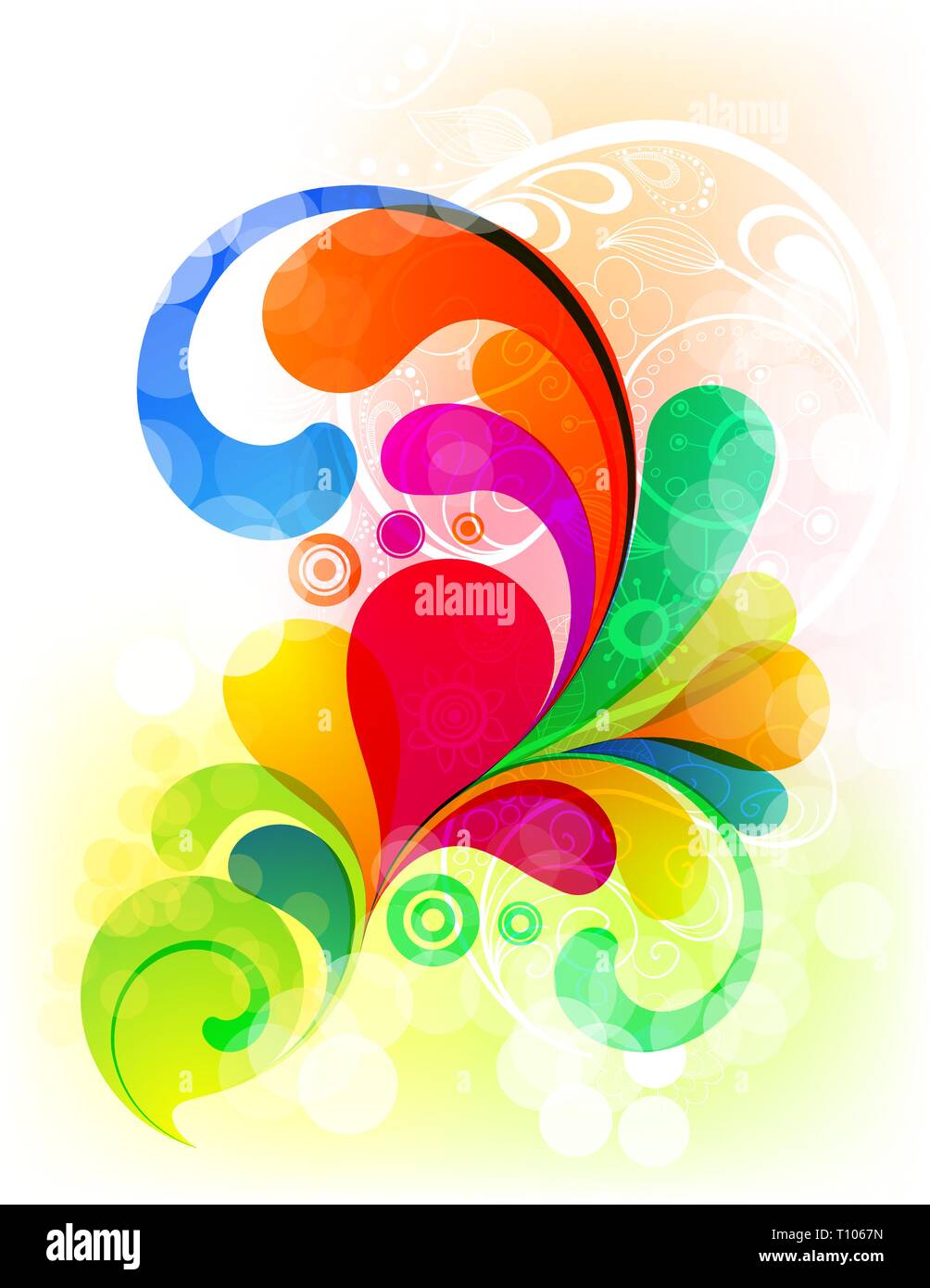 Cheerful colour Stock Vector Images - Alamy