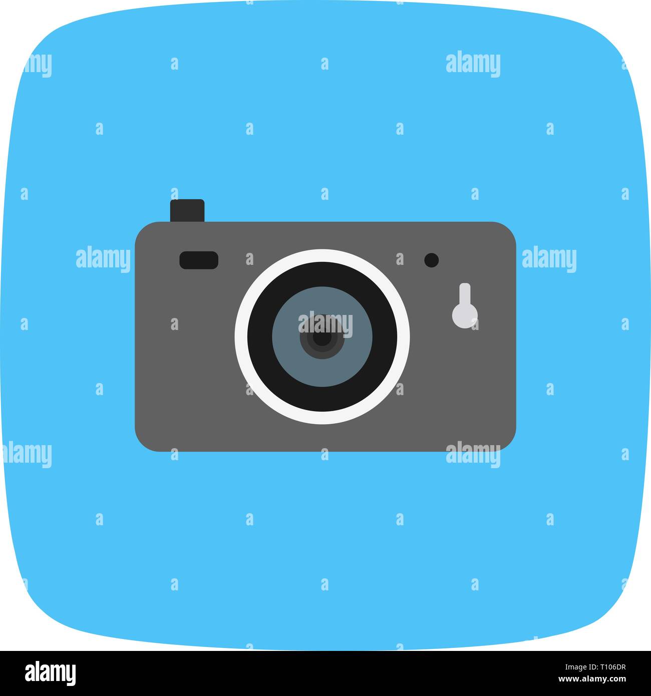 Illustration Camera Icon Stock Photo - Alamy