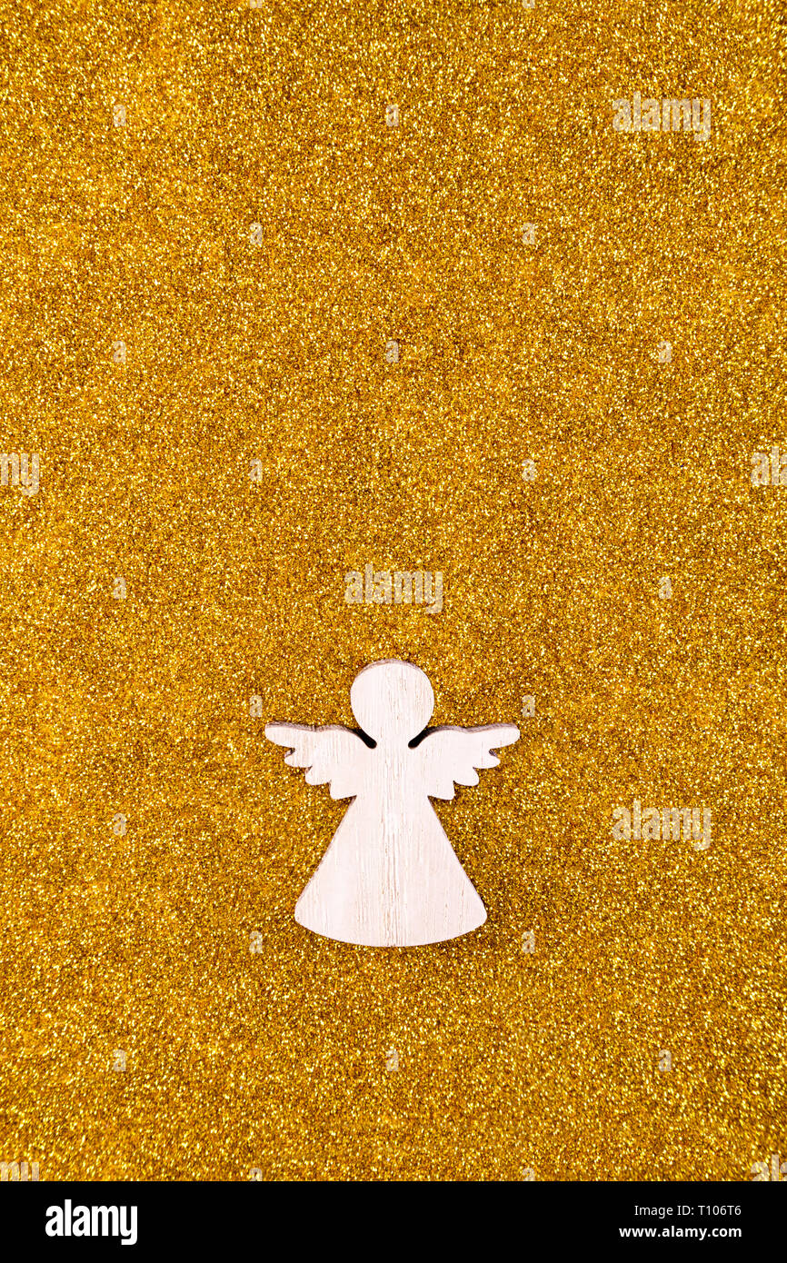 Golden angel wings hi-res stock photography and images - Alamy