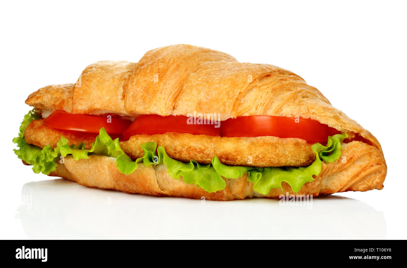 Chicken croissant hi-res stock photography and images - Alamy