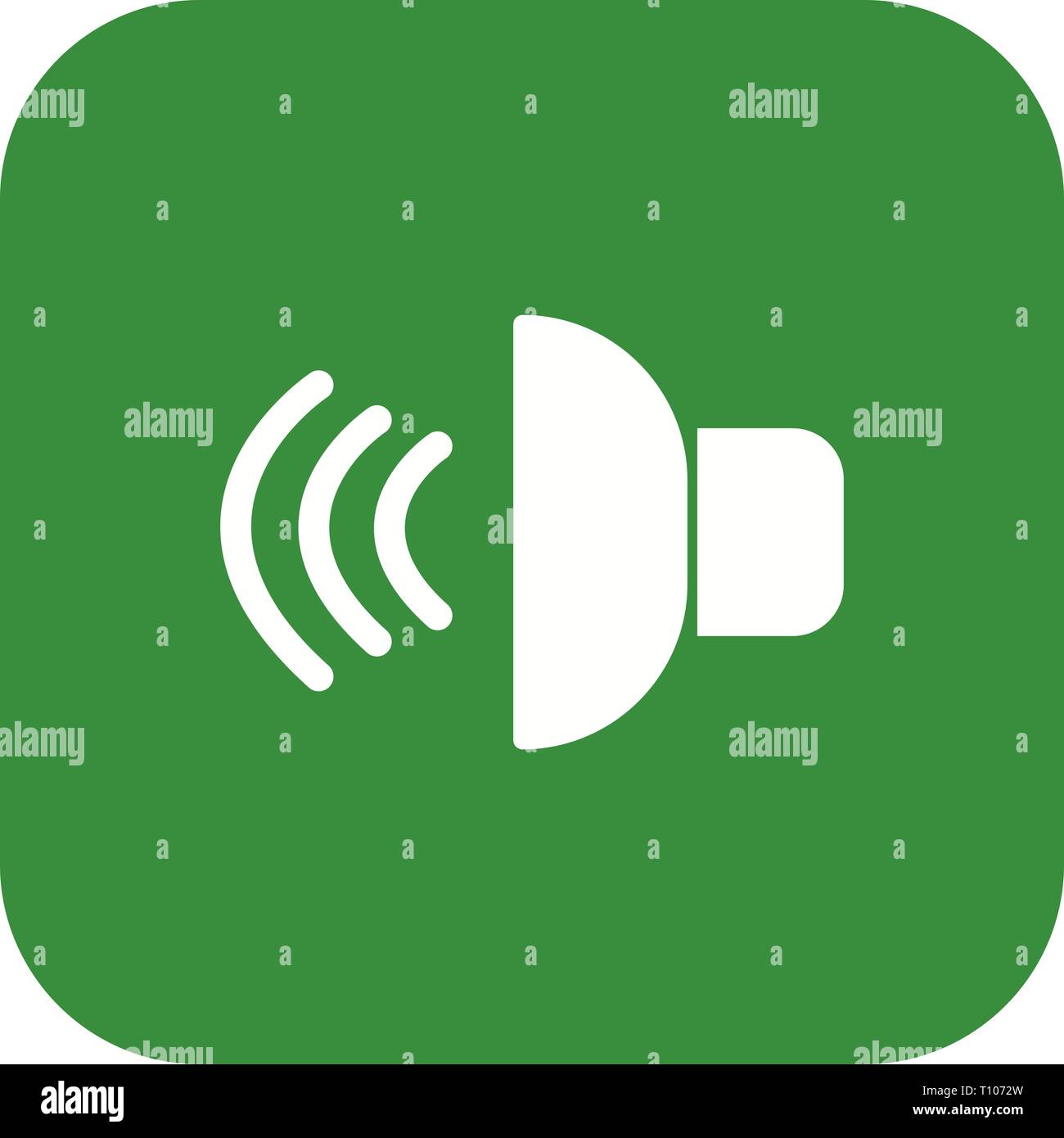 Illustration Sound Icon Stock Photo - Alamy