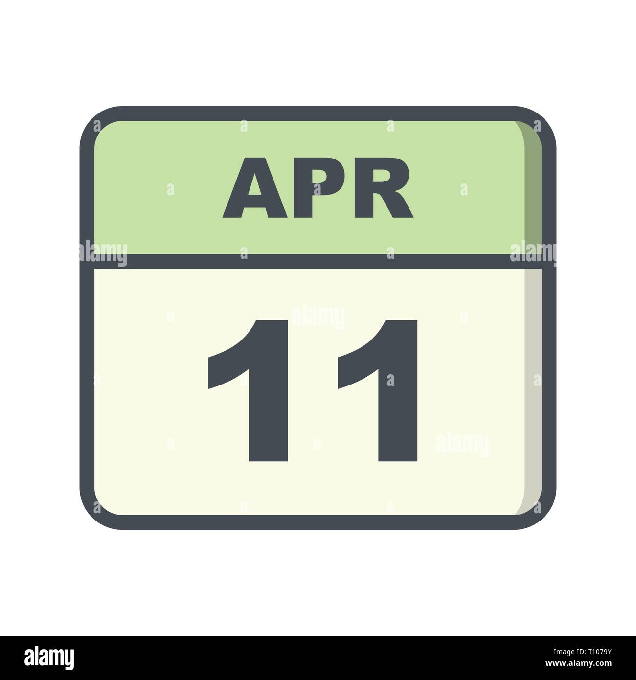 April 11th Cut Out Stock Images & Pictures - Alamy