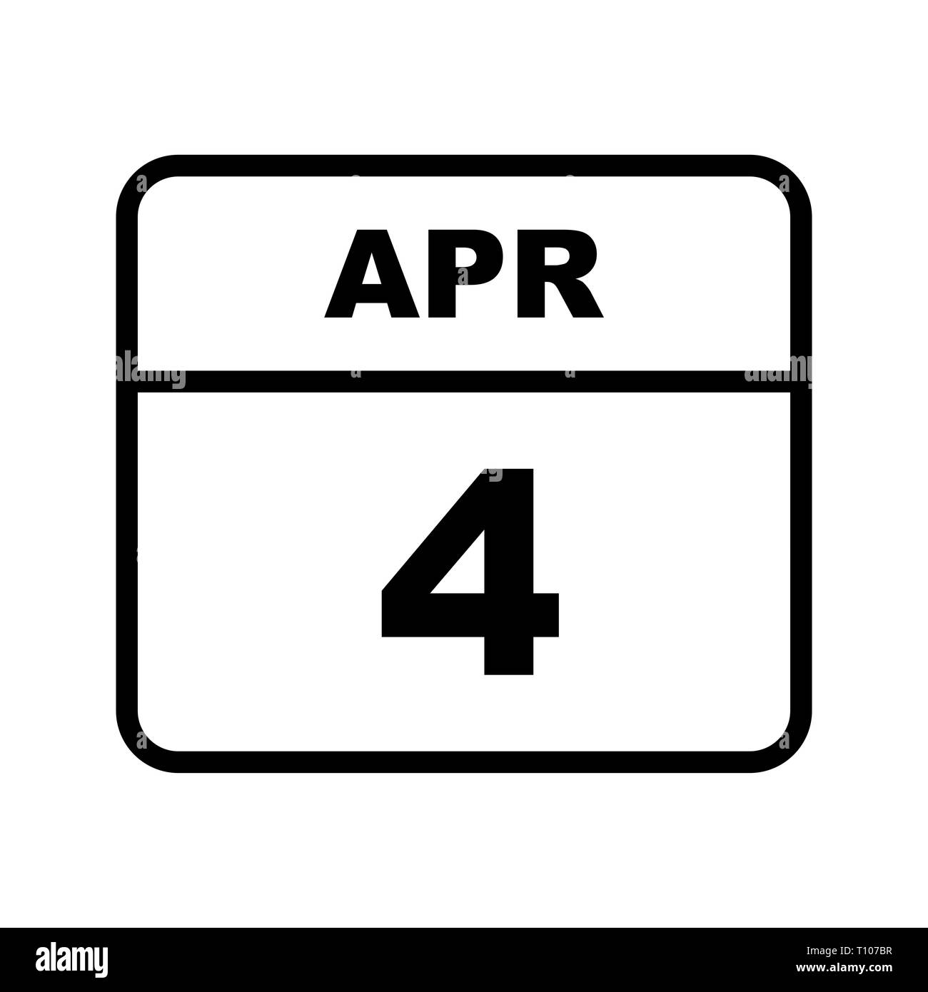 April 4th Cut Out Stock Images & Pictures - Alamy