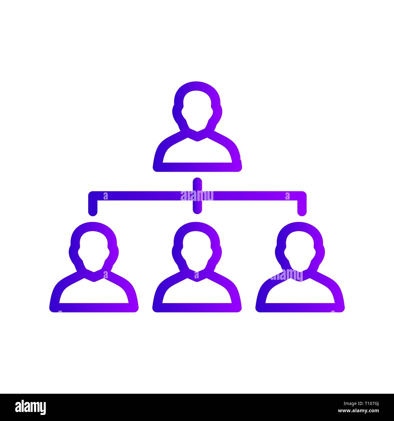 Illustration Organization Icon Stock Photo - Alamy