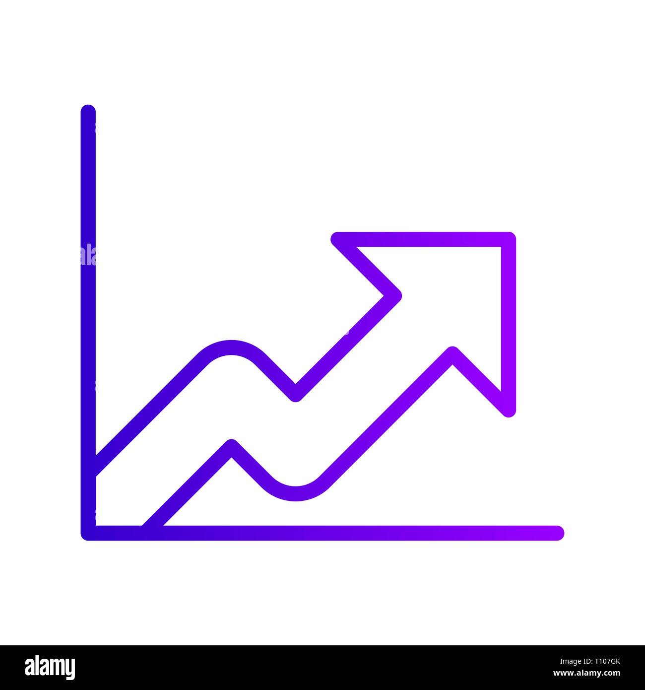 Illustration Growth Icon Stock Photo - Alamy