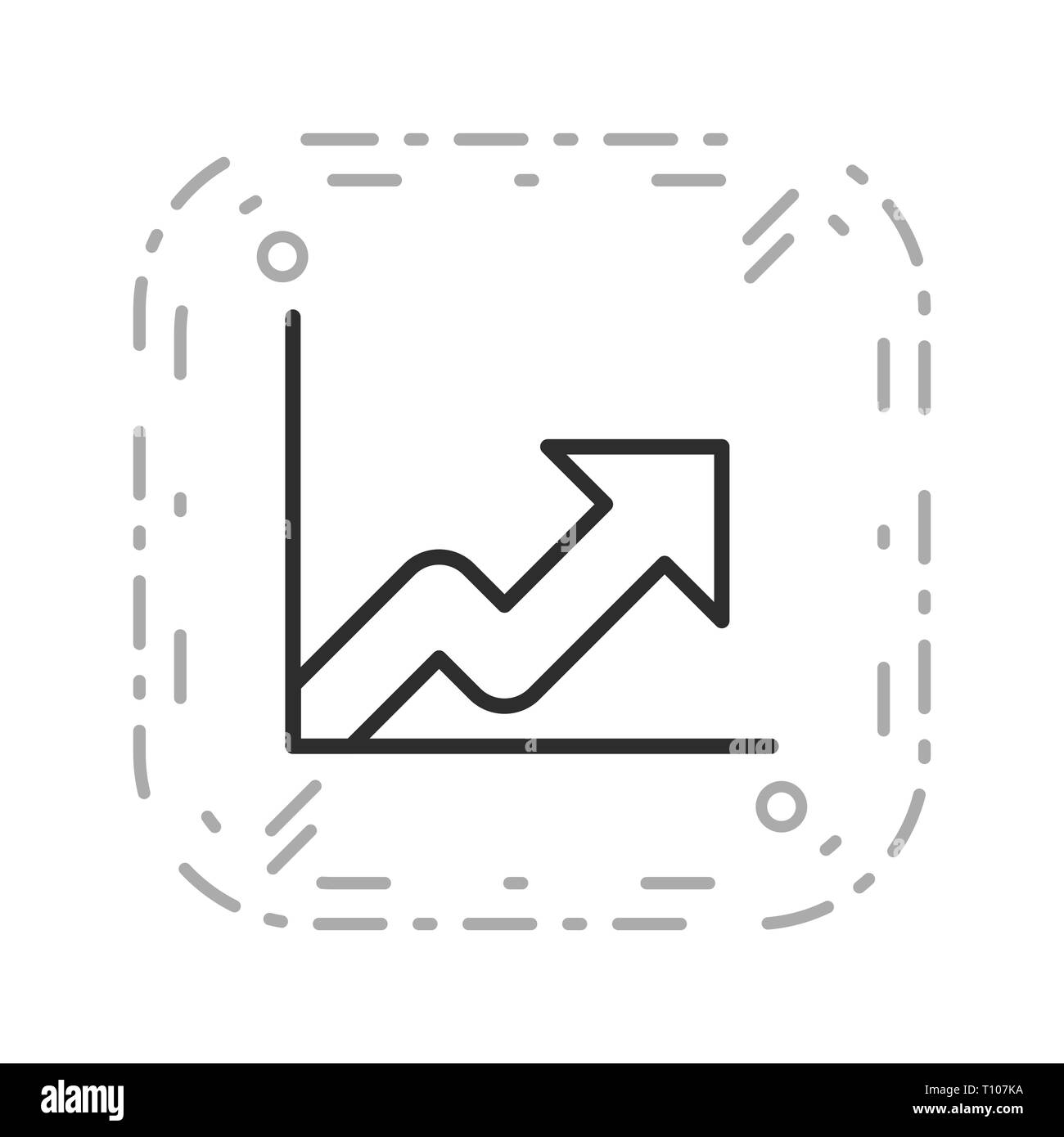 Illustration Growth Icon Stock Photo - Alamy