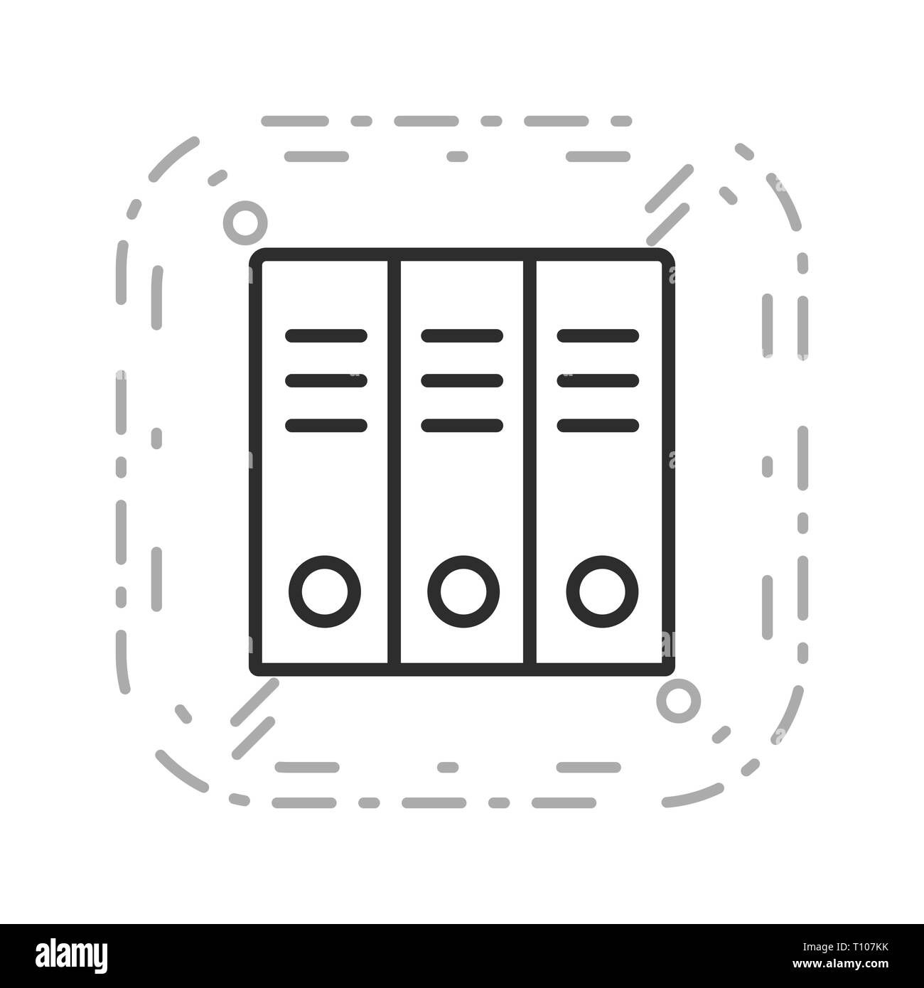 Illustration Files Icon Stock Photo - Alamy