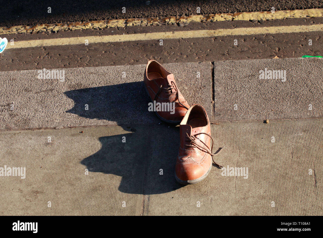Discarded Shoes High Resolution Stock Photography and Images - Alamy
