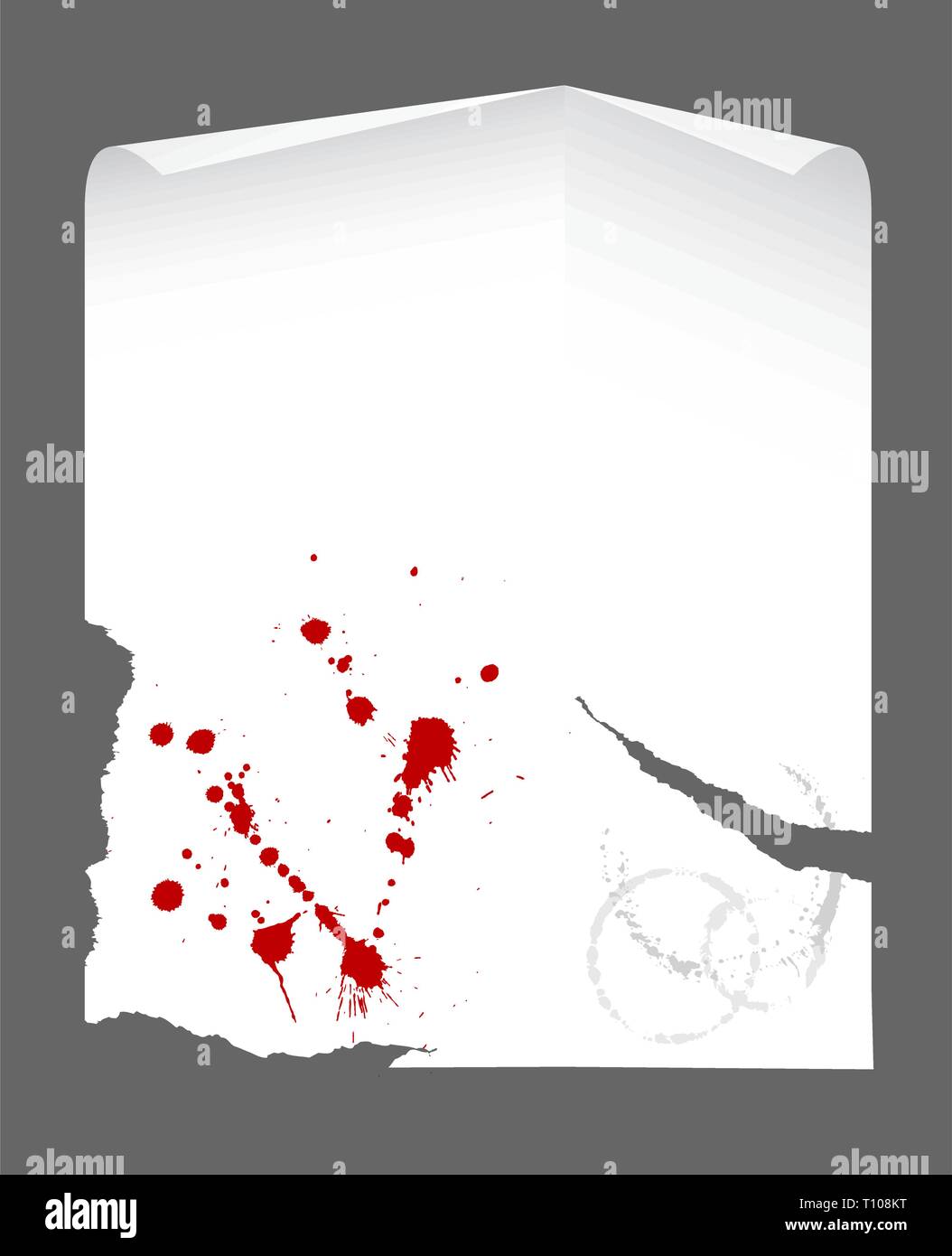 Abstract grunge paper background with ink blots and spots Stock Vector ...