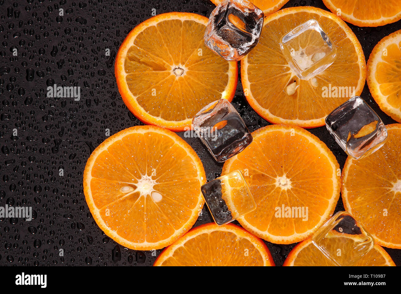 Frozen orange juice cubes hi-res stock photography and images - Alamy