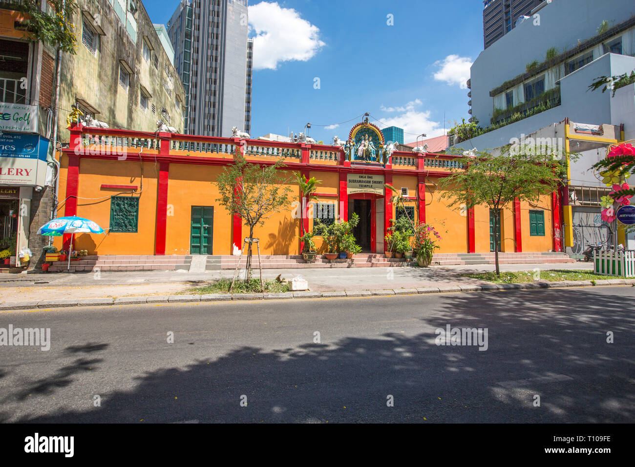 Subramaniam Swamy Temple, Ho Chi Minh City, Vietnam Stock Photo - Alamy