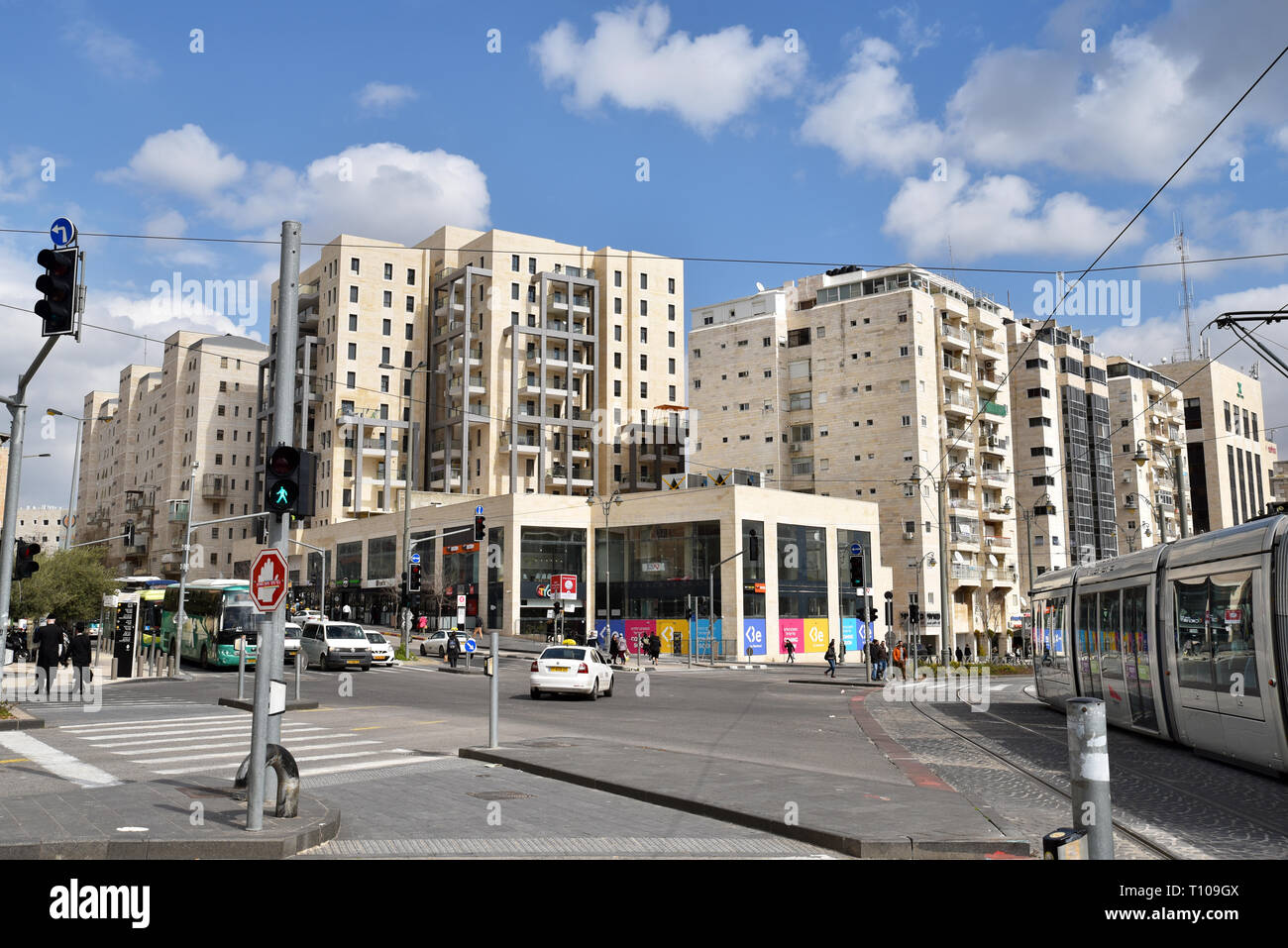 Sderot Sarei Israel, Jerusalem, Israël Stock Photo - Alamy